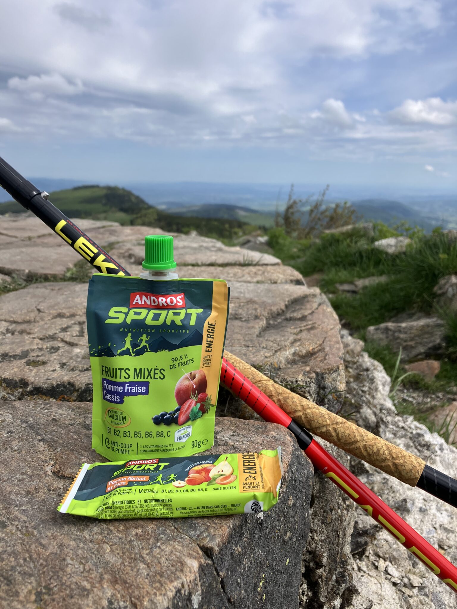 Test produit : Andros Sport, des fruits au service de l'effort